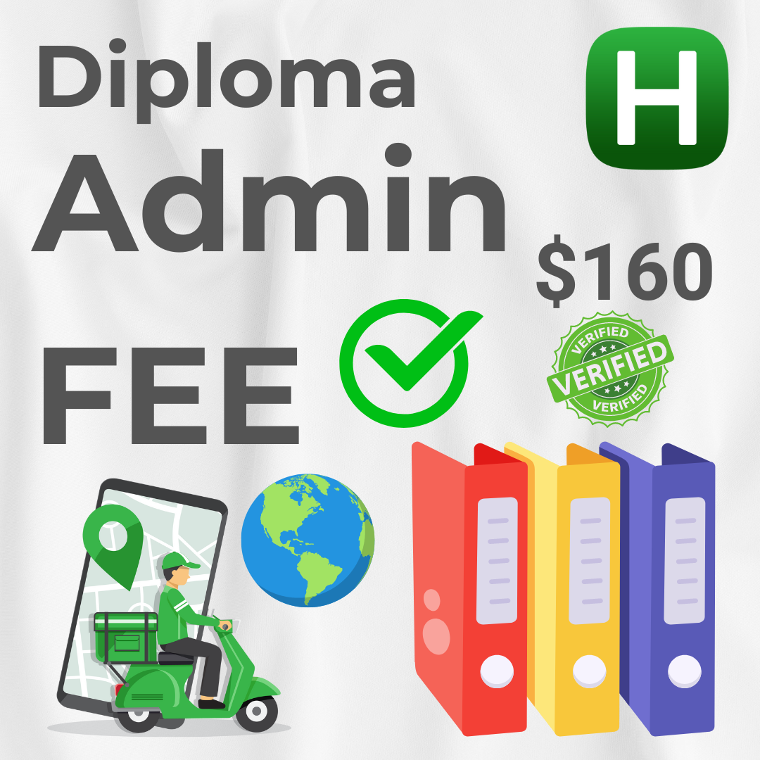 Diploma Admin Fee DIBADDA $160 - Hurbad Courses